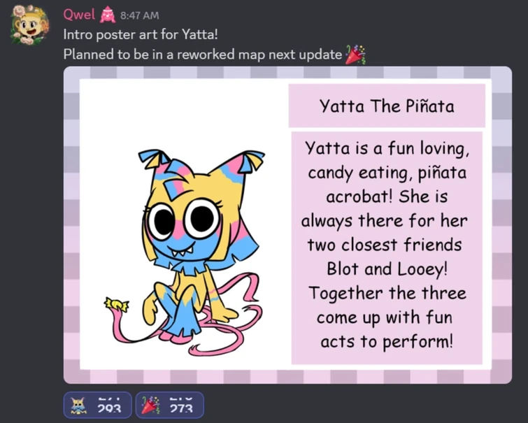 The Yatta Information Card Artwork. | Fandom