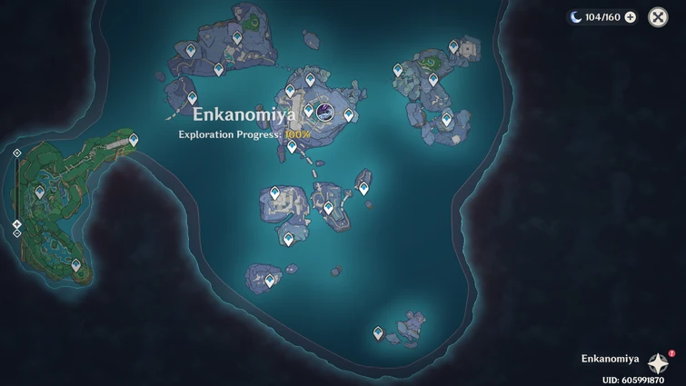 How do I unlock the other 3 waypoints at Enkanomiya | Fandom