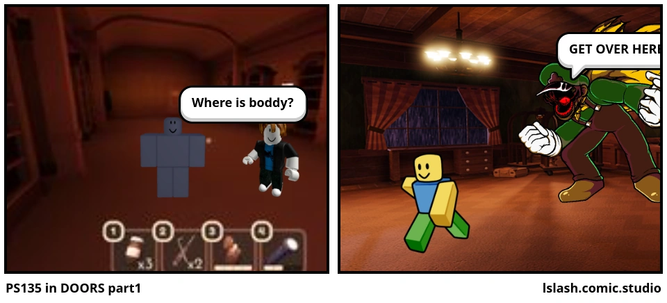 made a DOORS comic | Fandom