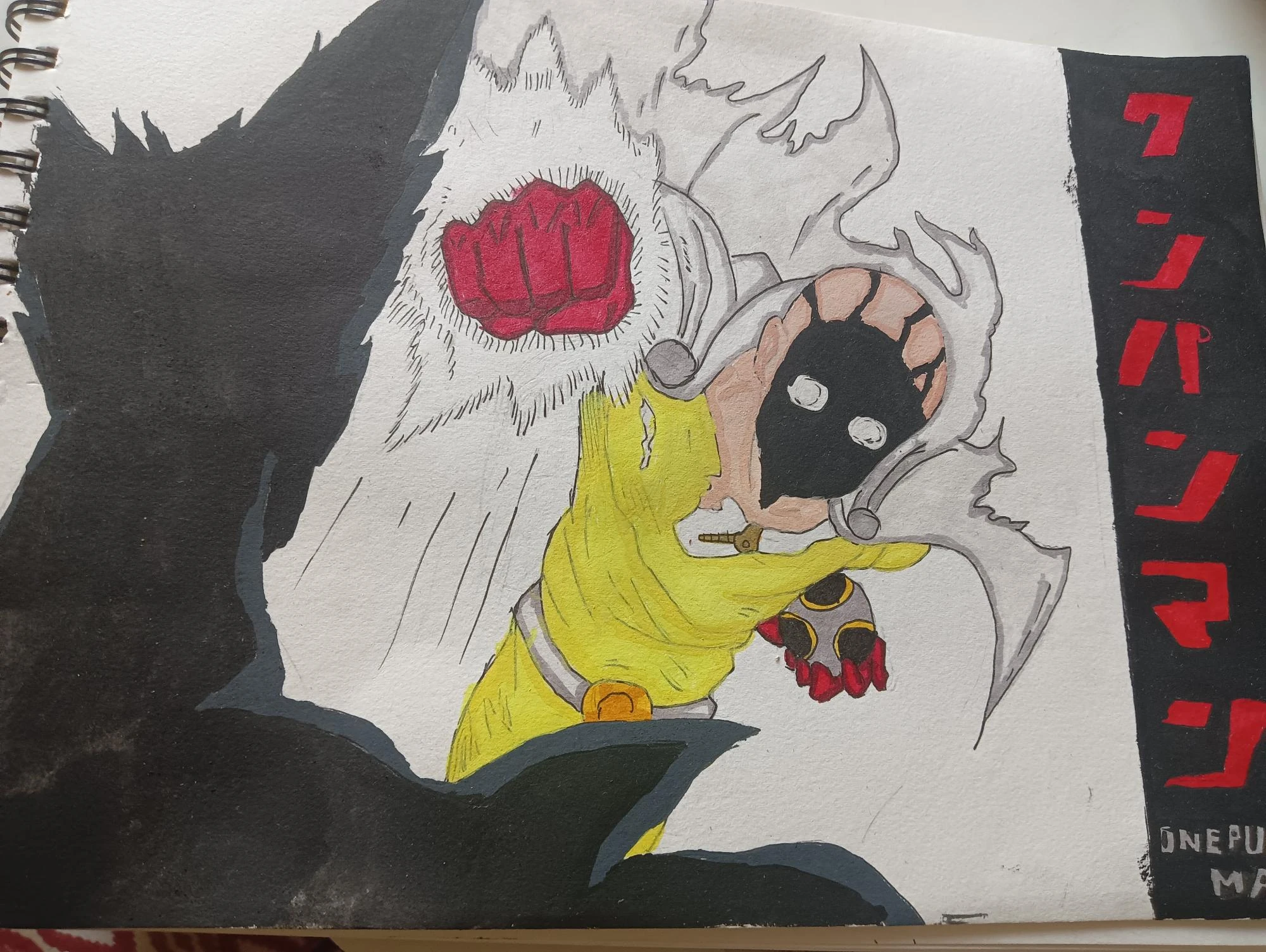 Saitama serious punch | Fandom