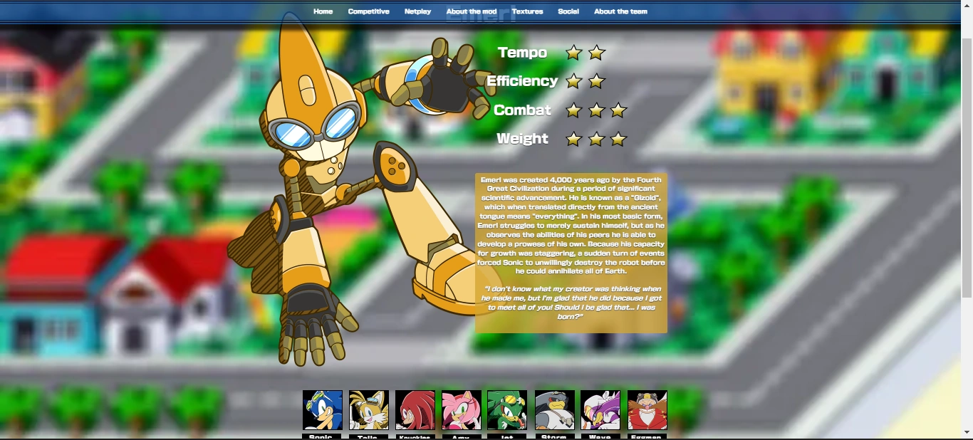 Emerl is coming to Sonic Riders + Tails and Ligma thing story | Fandom