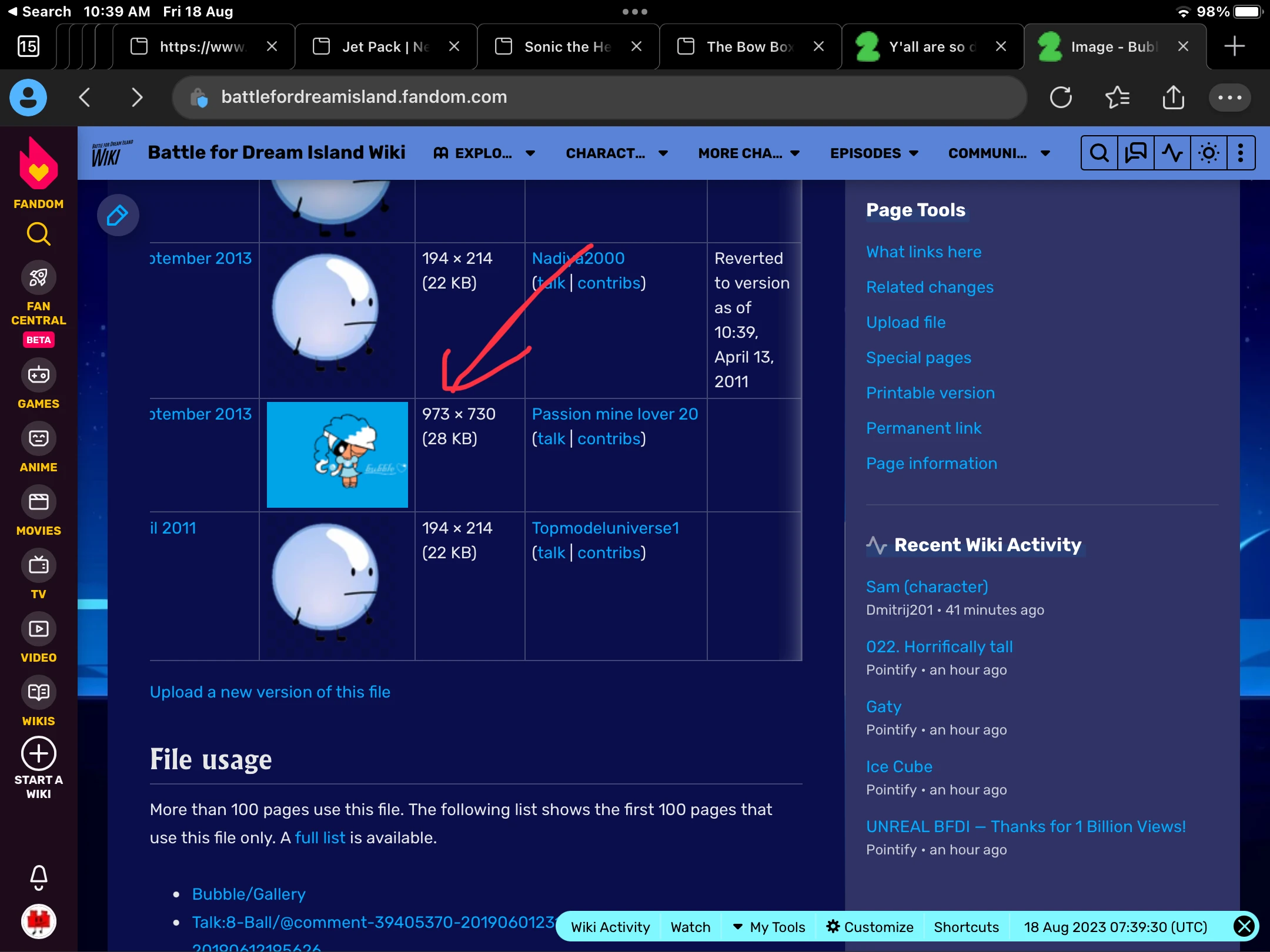 one of the oldest vandals on this wiki! | Fandom