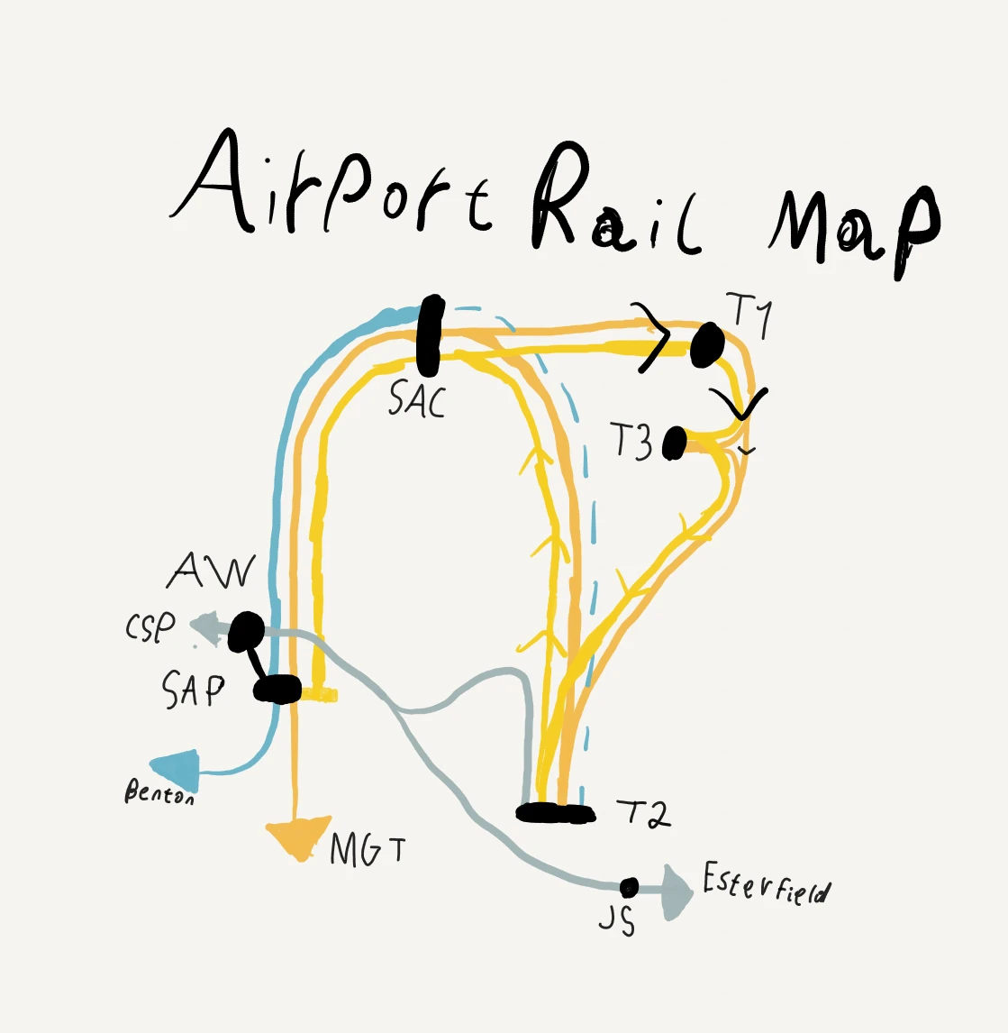 Airport Rail Map | Fandom