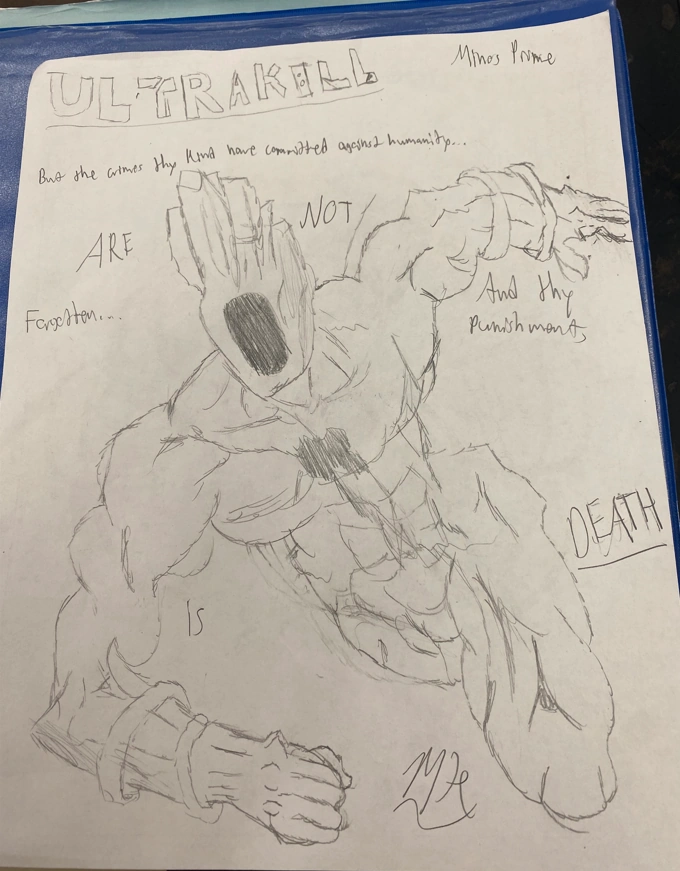 Minos Prime, Mothman, and Drawing Cutouts | Fandom