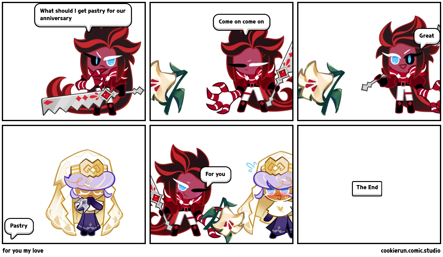 Here a RedPastry comic I made | Fandom