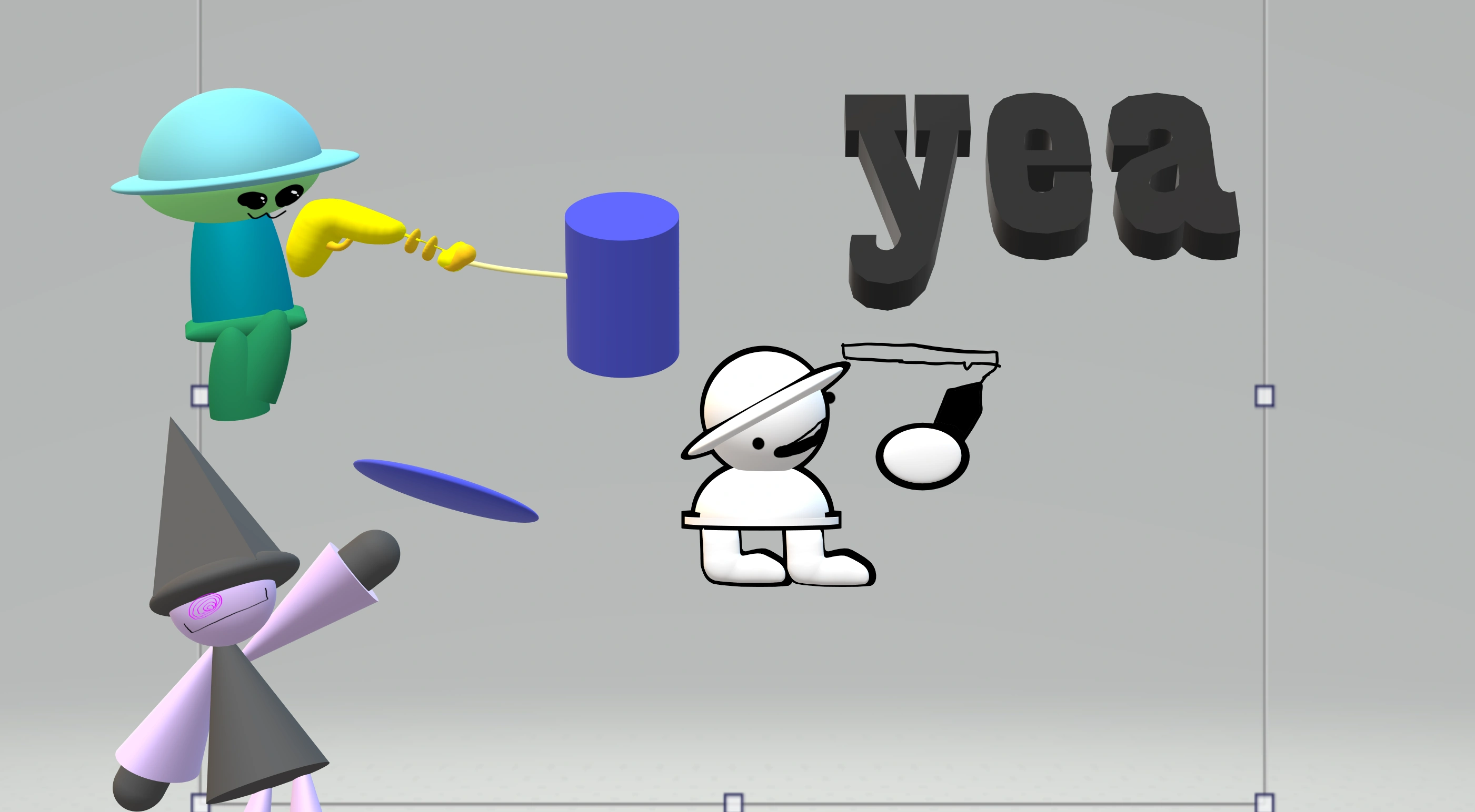 making paint 3D bambi OC's because bored | Fandom