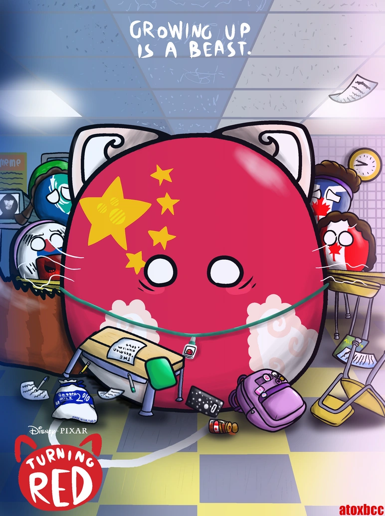 Turning Red x Countryballs | Fandom