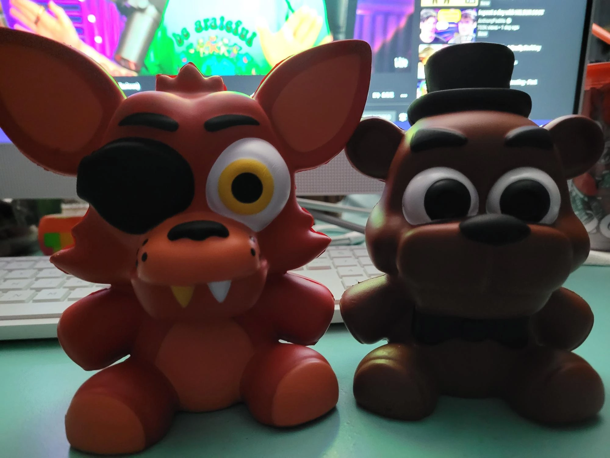 I got my Foxy Squishy so now Freddy has a friend 😇 | Fandom