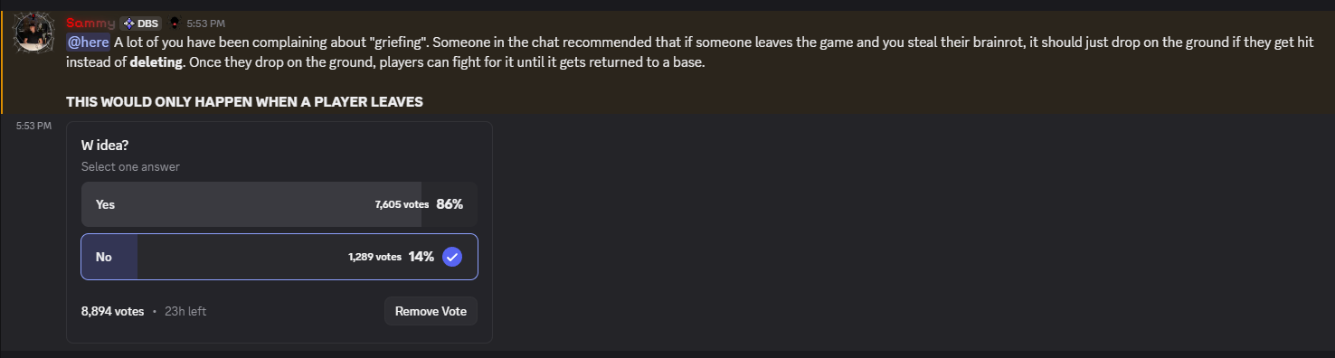 Sammy recommended a new way to "stop griefing" and it's HORRIBLE. | Fandom