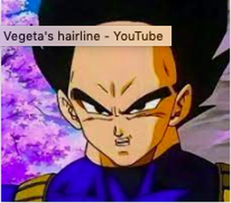 How would you fix Vegeta's hairline? | Fandom