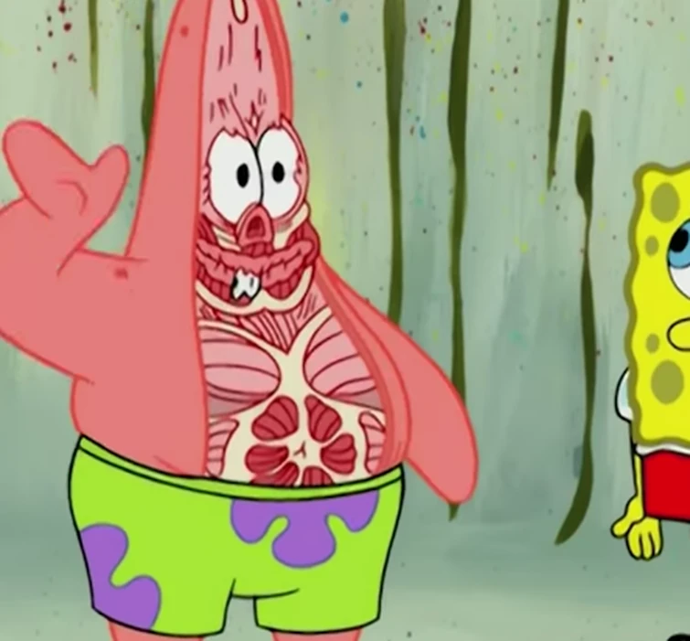 Gross out faces on par with season 6 SpongeBob | Fandom