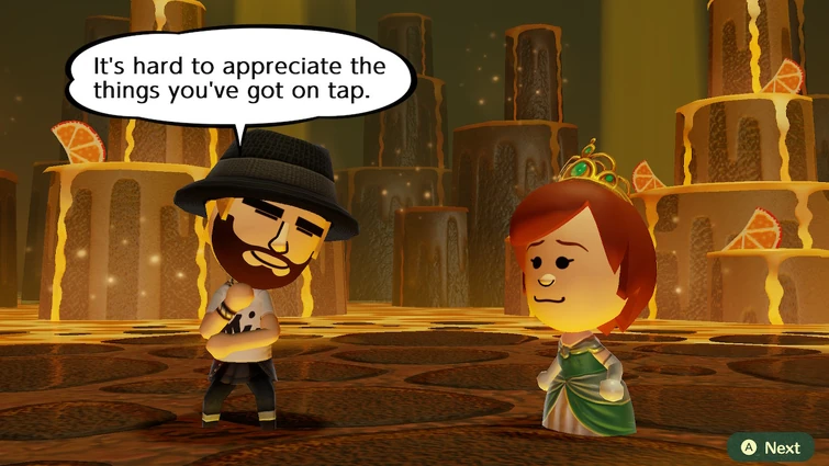 Goofy Photos I got while playing through Miitopia's Realm of Fey ...