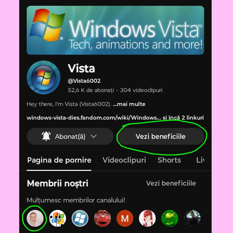 I became a member to Vista6002's YouTube channel! | Fandom