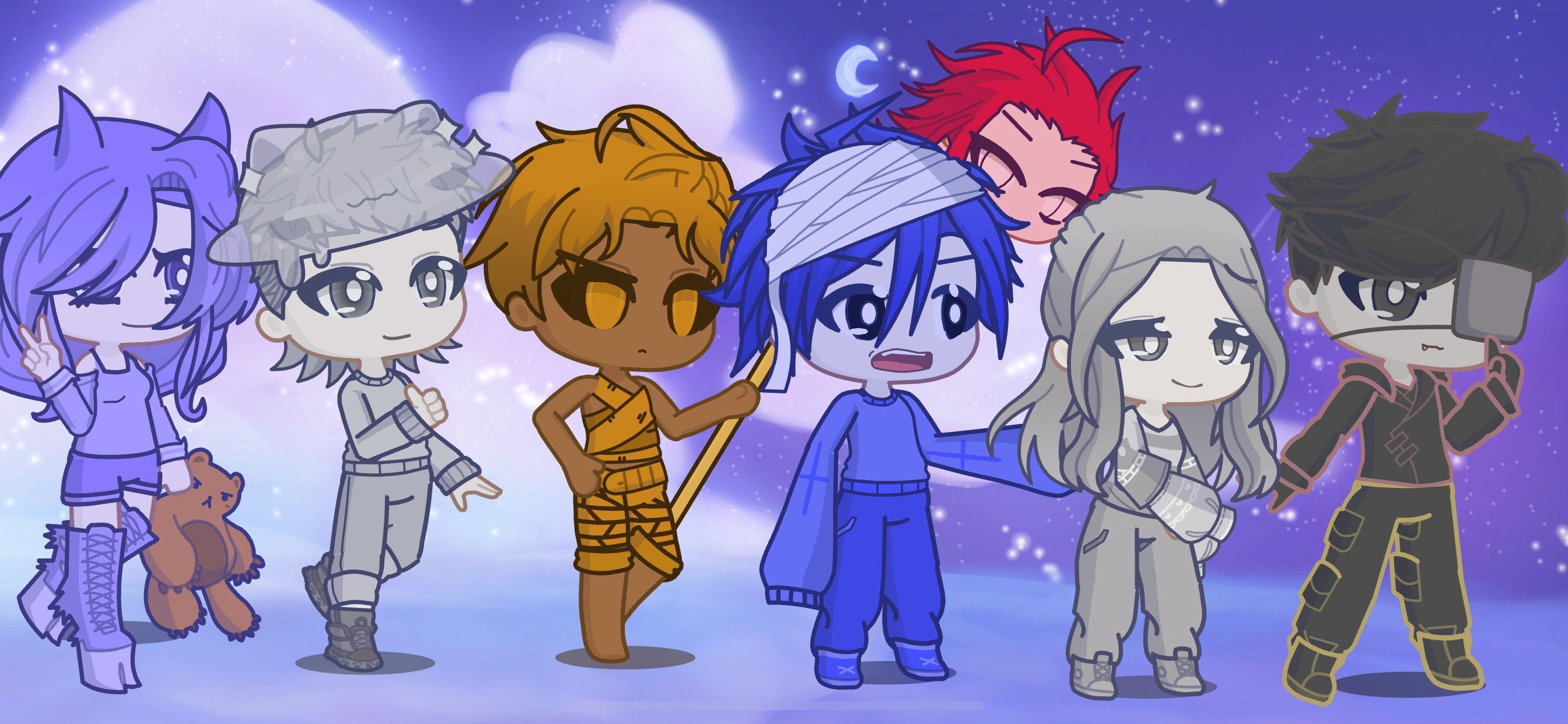 Making More Humanized Element Lore Characters in Gacha Life 2 (Co-Y ...