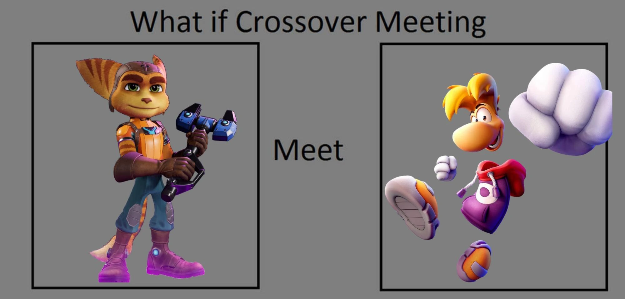 What if Crossover Ratchet Meeting Rayman | Fandom