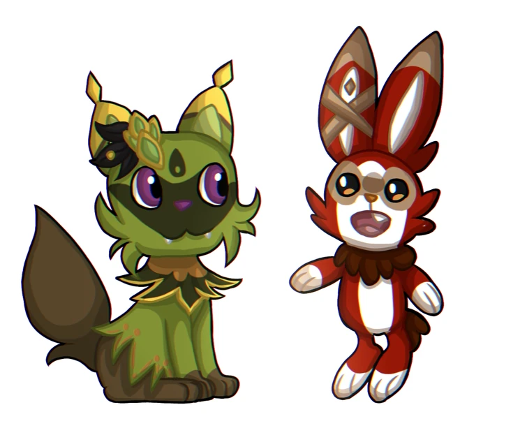 Sprigacollei and Scoramber (Genshin crossover) | Fandom