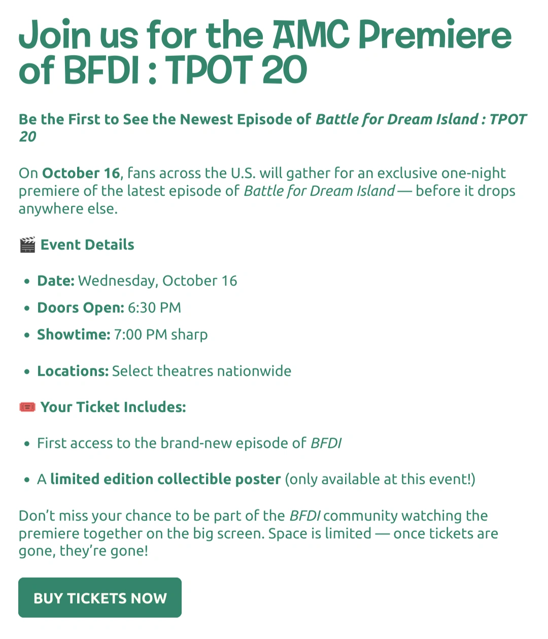 tpot 20 will likely be (over) an hour long | Fandom