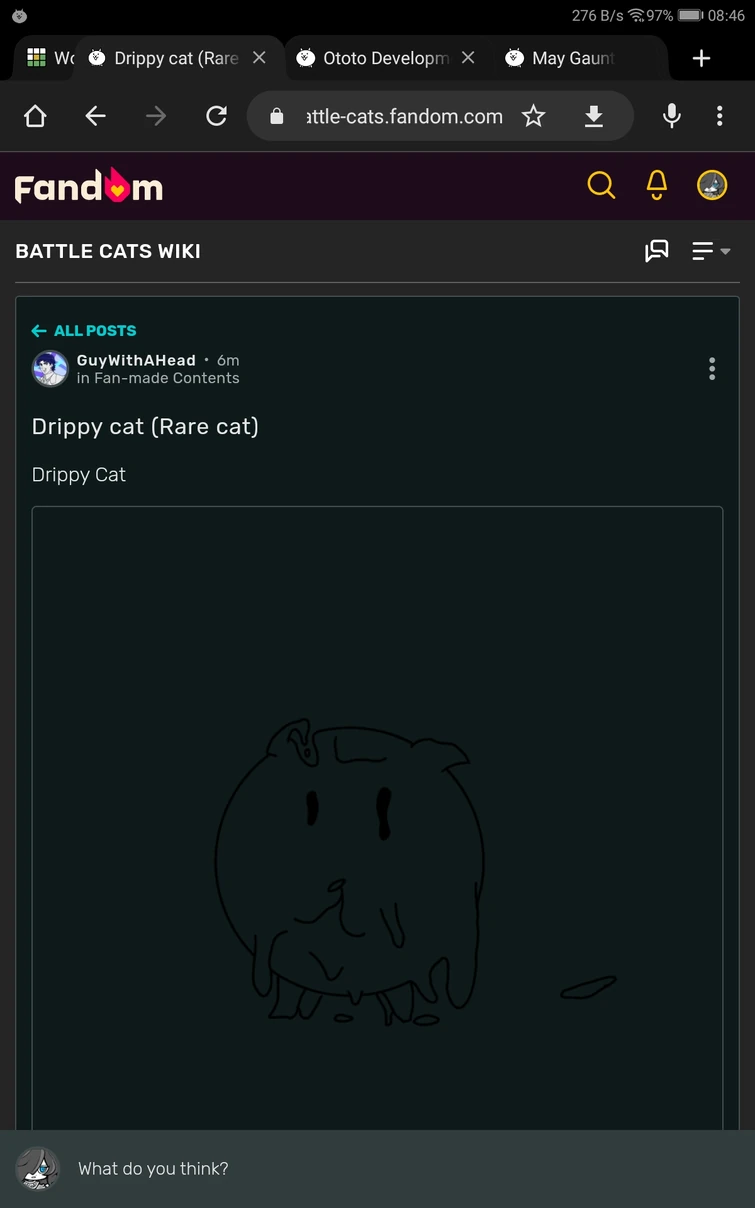 Drippy cat (Rare cat) | Fandom