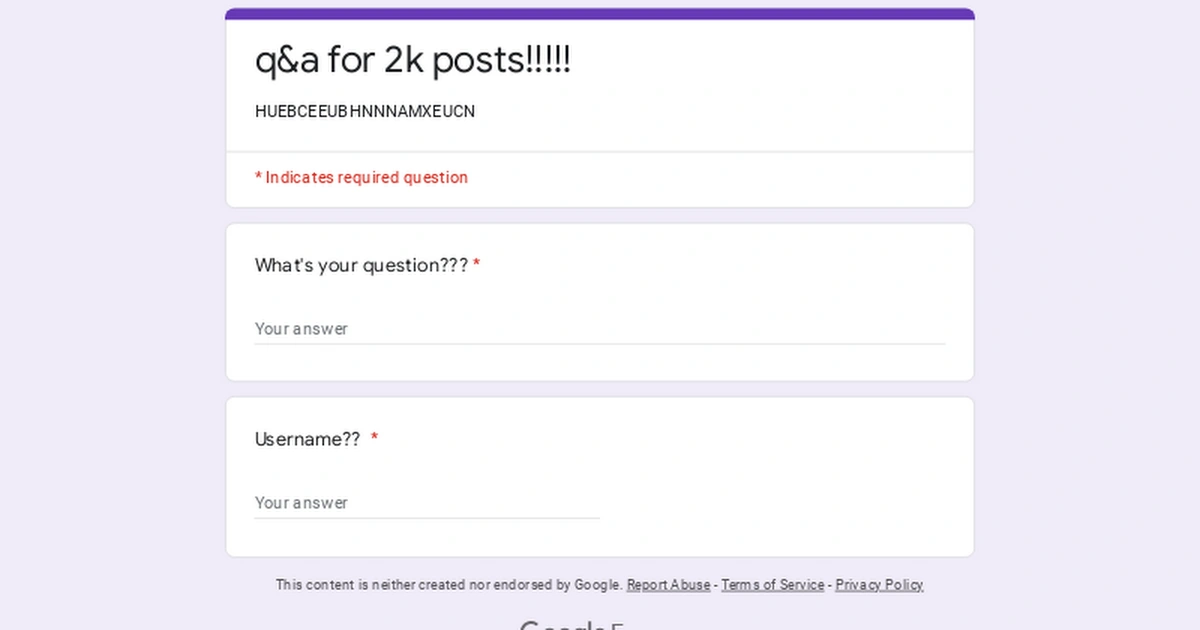2k posts form!! | Fandom