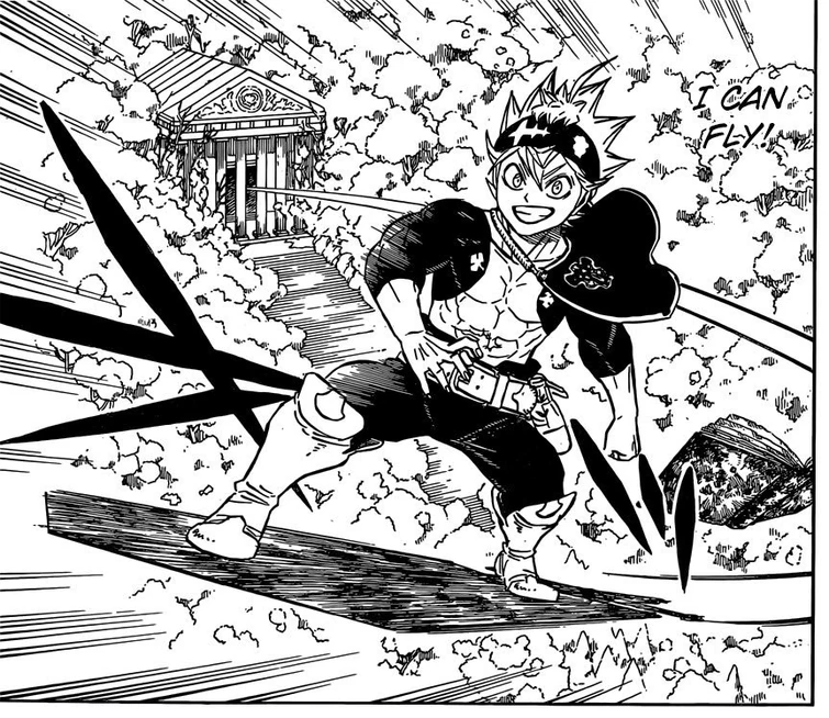 how can asta use anti-magic to fly on his sword | Fandom
