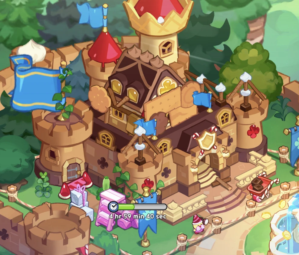 Look what I finally decided to do ( my castle is lvl 5, I’m lvl 43 ...