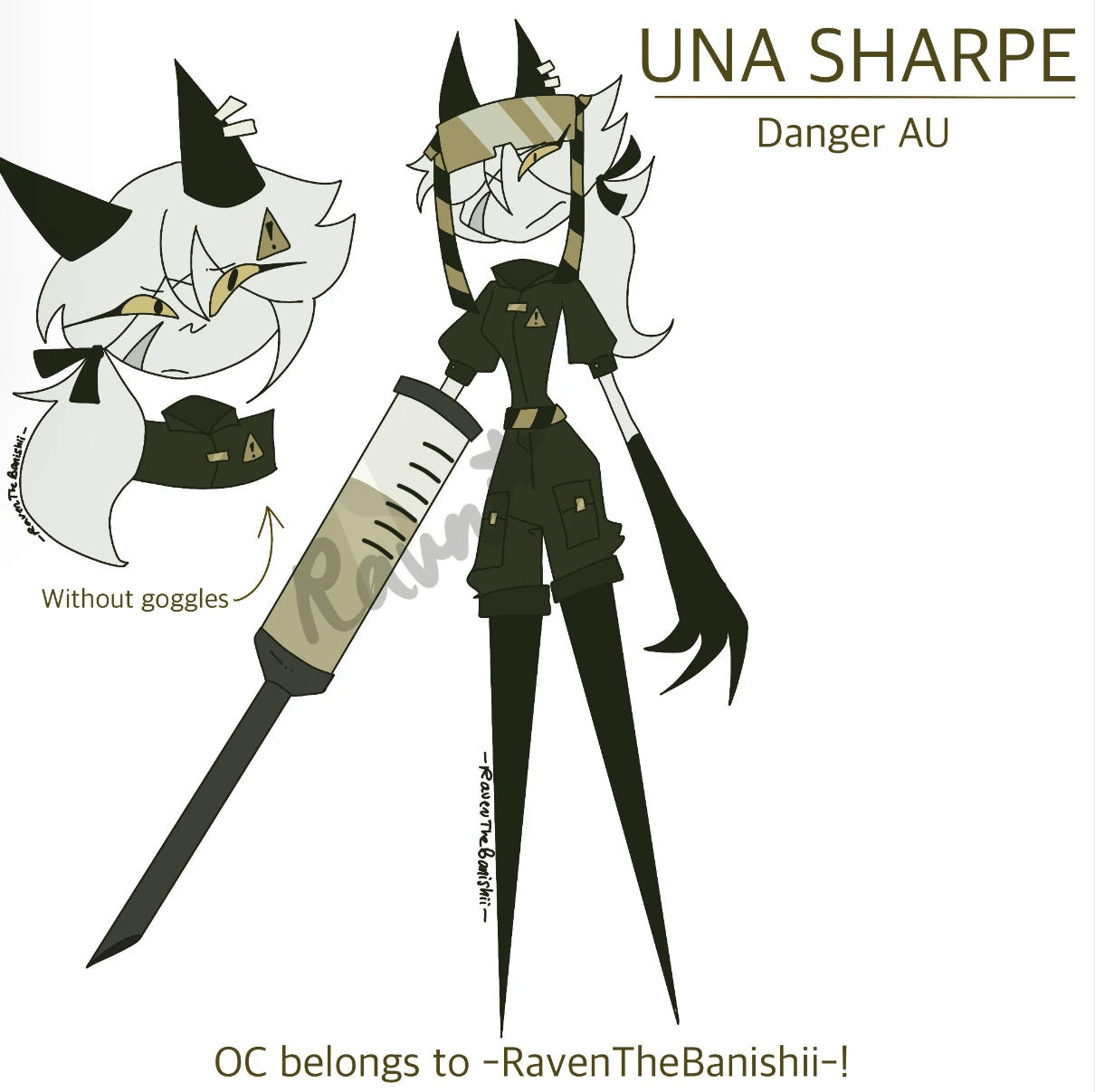 I made my oc a danger AU design! | Fandom