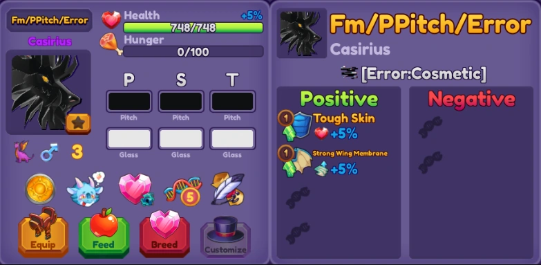 Selling FM Pure pitch Error cos Cas for 25m | Fandom