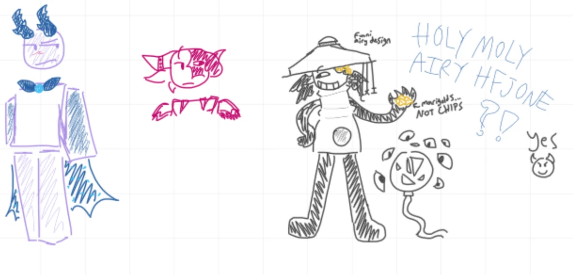 i think my airy design is cool right | Fandom