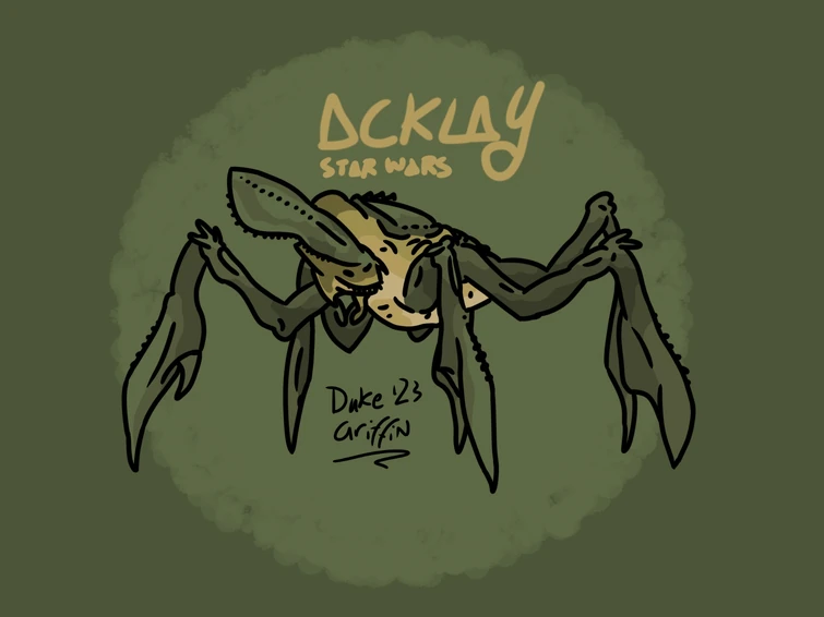 Acklay art by me :) | Fandom