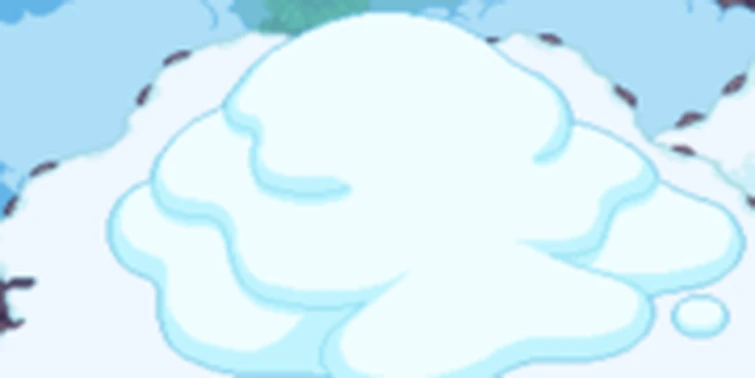Behold! a large snow Poff. | Fandom