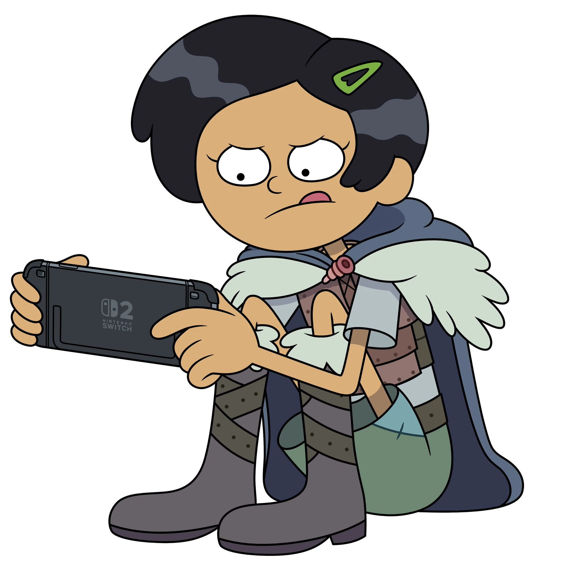 Marcy is ready for the release of the Nintendo Switch 2! Fan art by ...