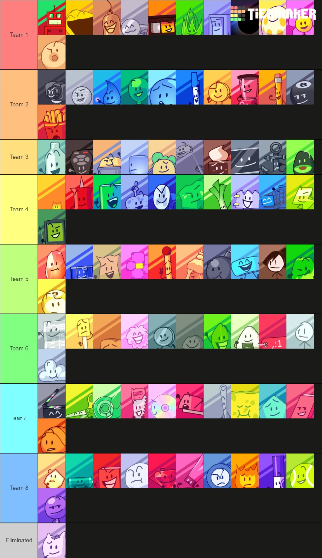 Ultimate BFB Voting 2: zzzzzzzzzz | Fandom