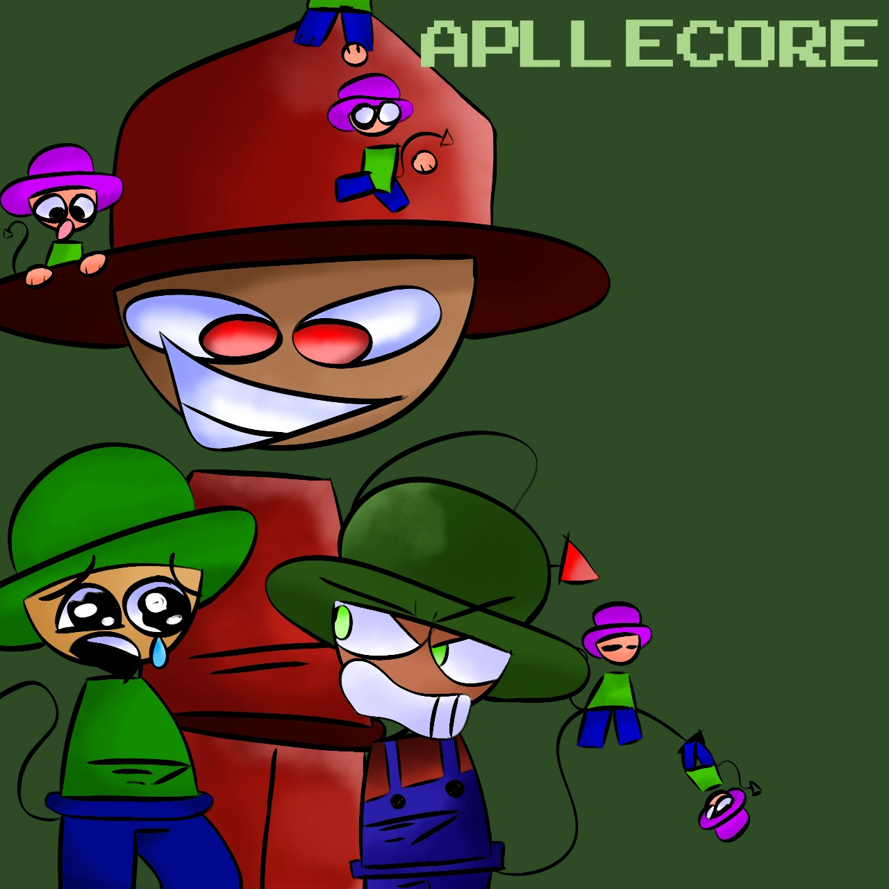 Applecore art reel!1!1!+!1!!1 | Fandom