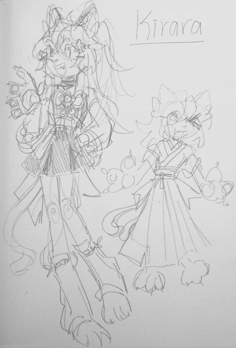 kirara sketches | Fandom