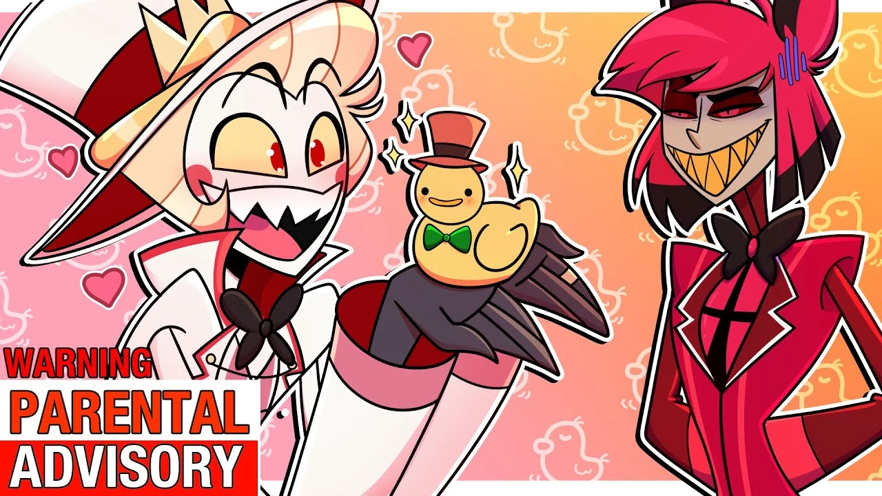 Lucifer & Alastor's Ducktastic Ducks | Hazbin Hotel Comic Dub | Fandom
