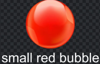 small red bubble | Fandom