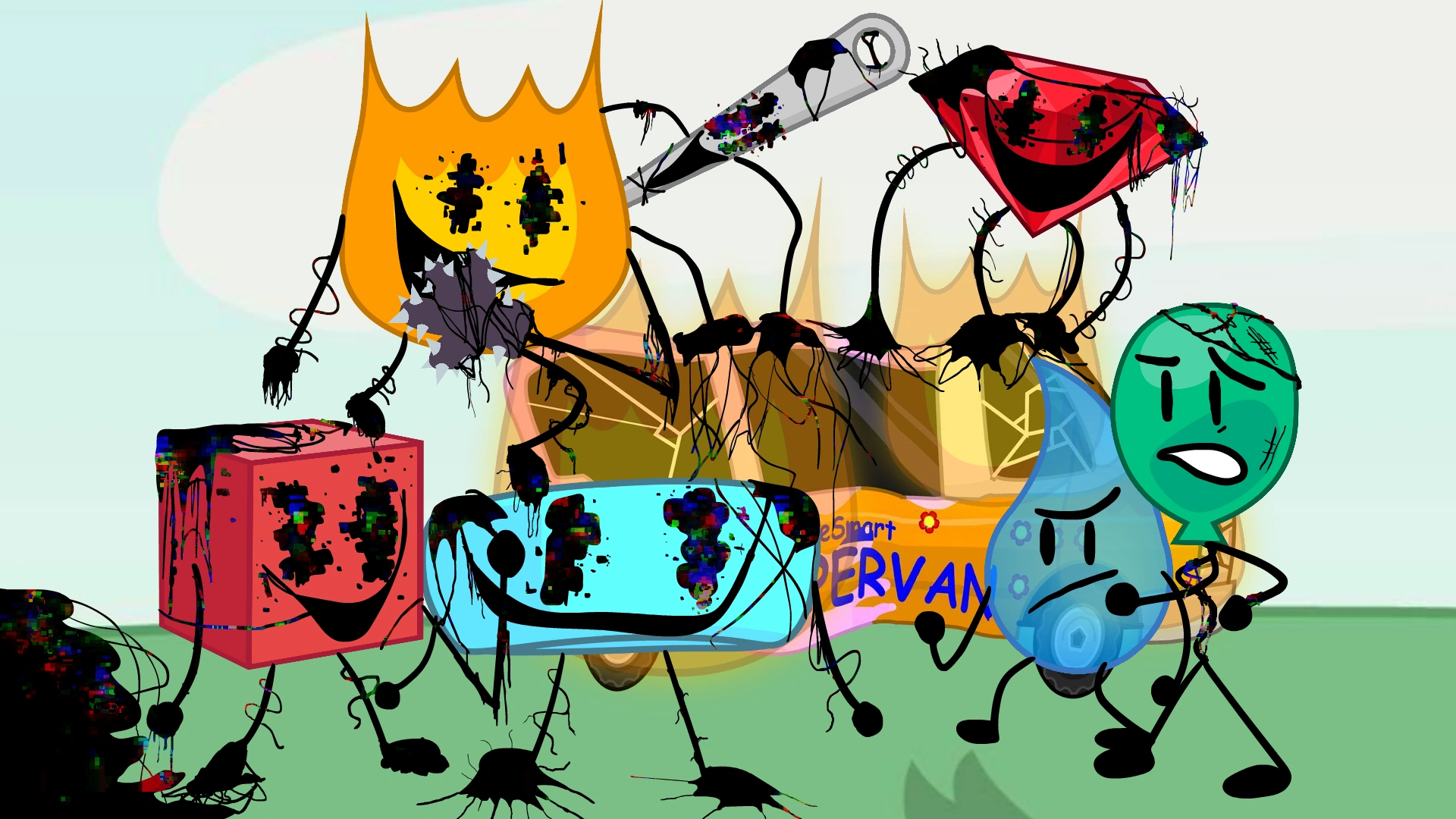 BFDI Aftermath Concept Artwork (REMAKE) | Fandom