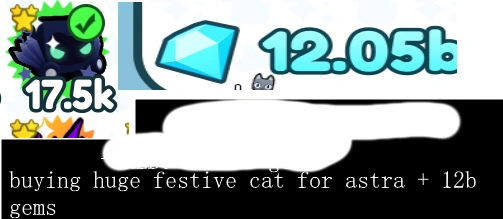 trading og astra + 14b gems | Fandom