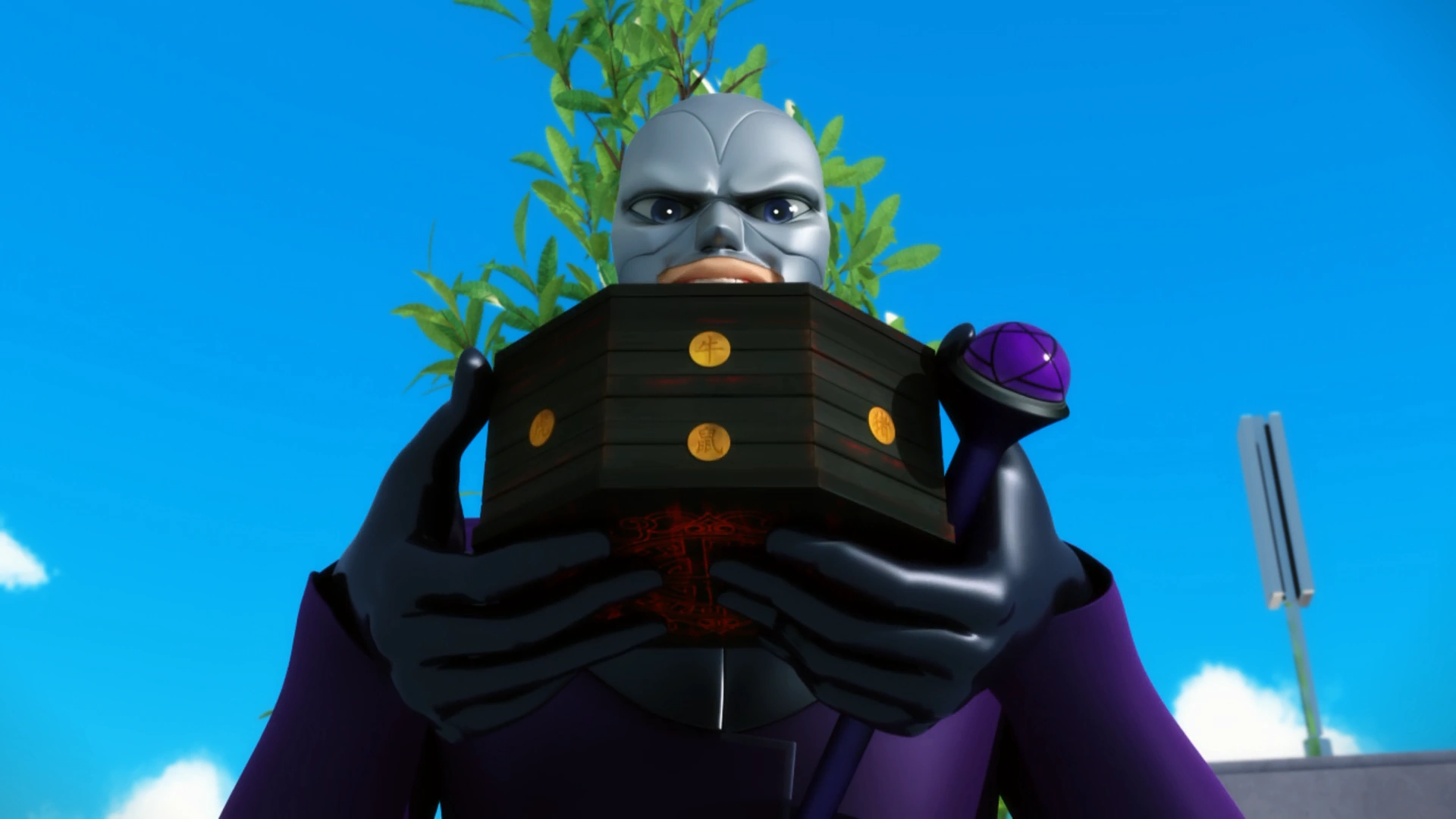 why hawk moth give chloe the miracle box in miracle queen | Fandom