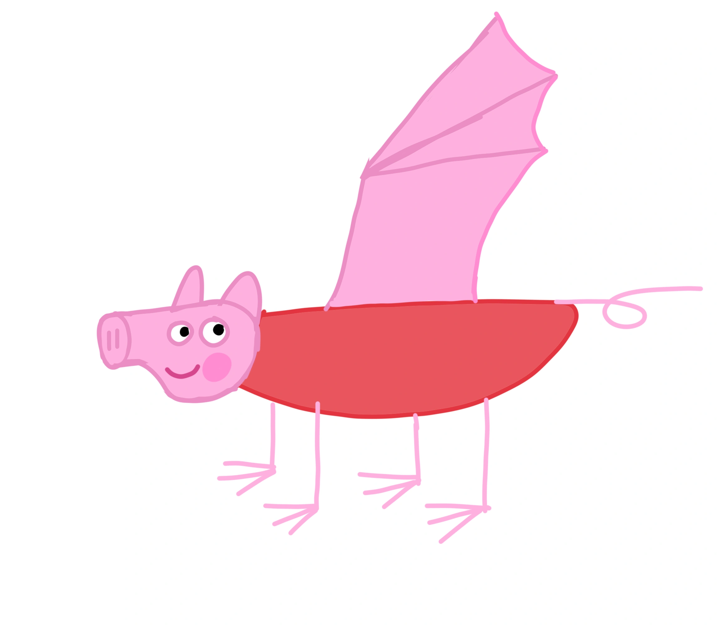High-effort mega awesome peppa pig creature concept | Fandom