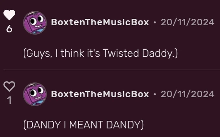 Remember when Boxten did this. | Fandom