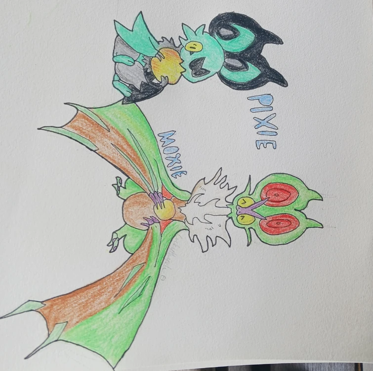 quick Pixie and Moxie art! | Fandom