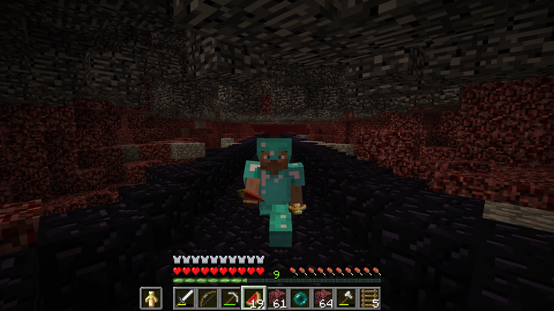 I just realized how much the 2b2t nether highway looks like a backrooms ...