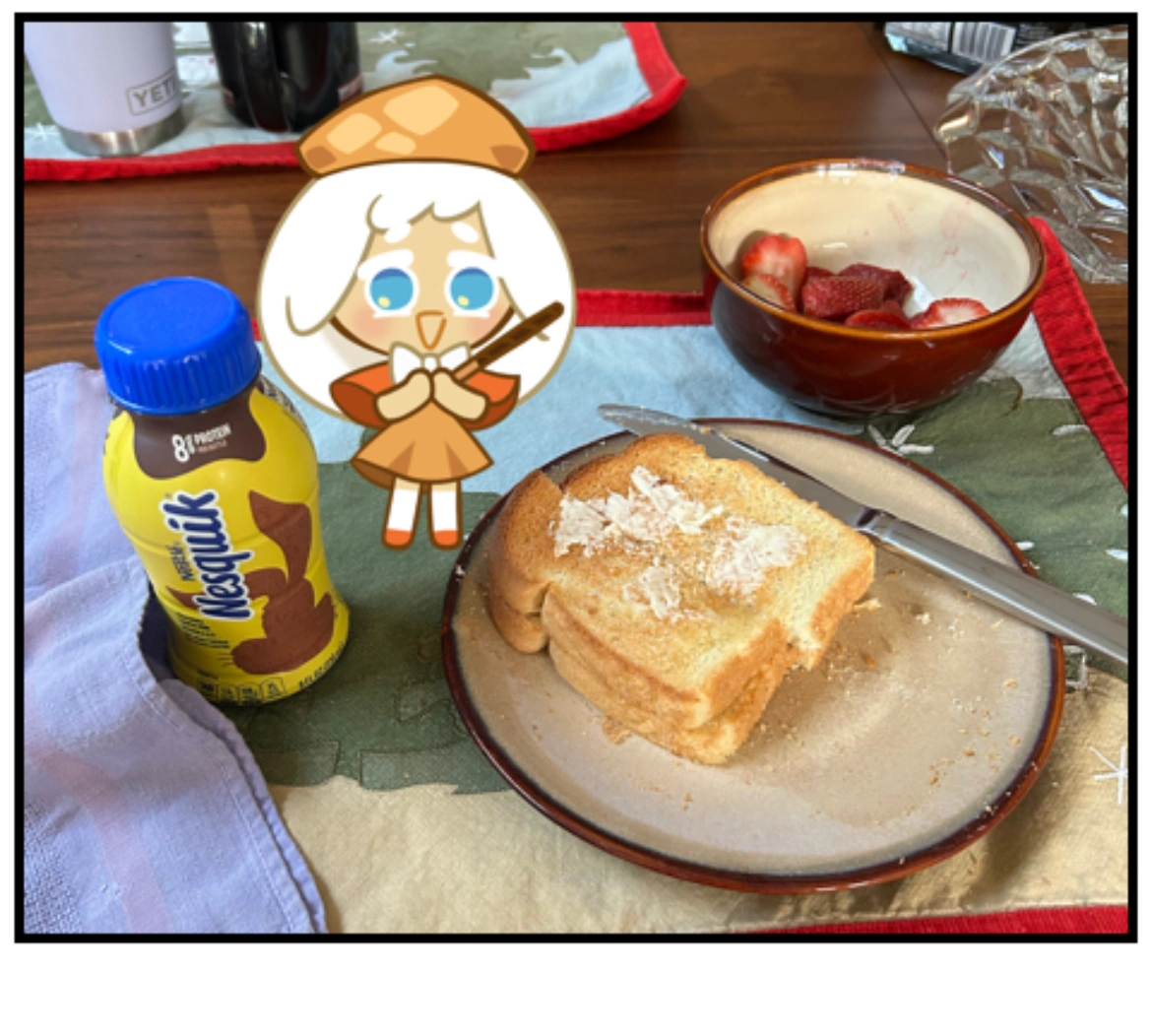 Cream puff cookie having breakfast | Fandom