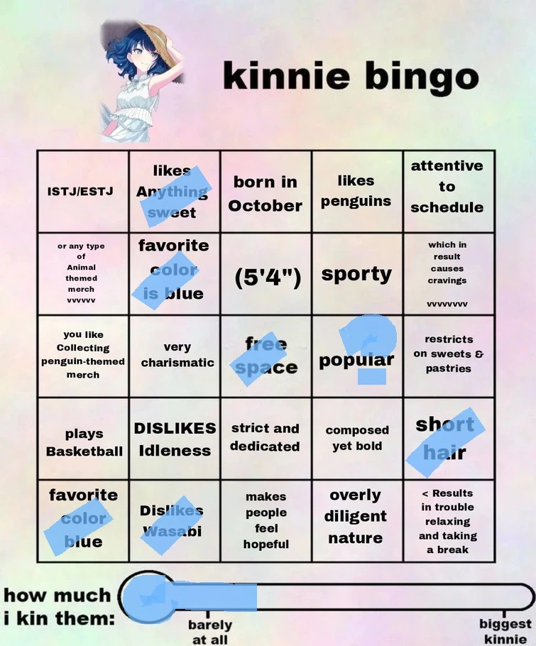 redid pjsk kin bingoes of the main characters | Fandom