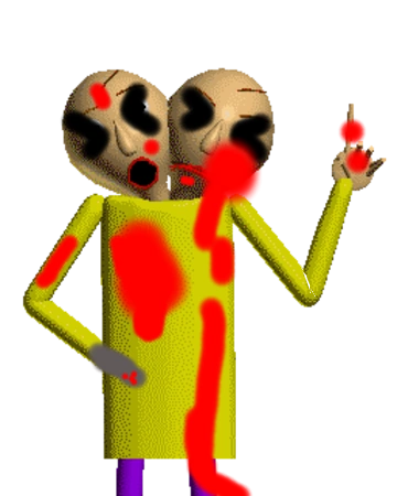 The coming soon, end of Two-Headed Baldi. | Fandom
