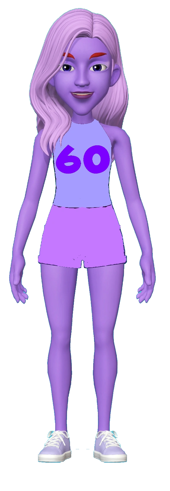 Numberblocks 60 Humanized Transparent Background | Fandom