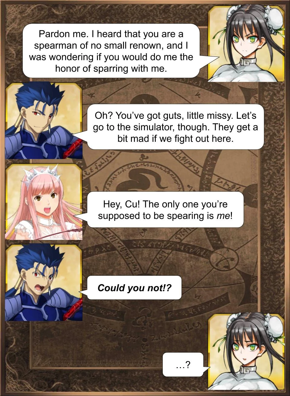 Found this from FGO daily manga | Fandom