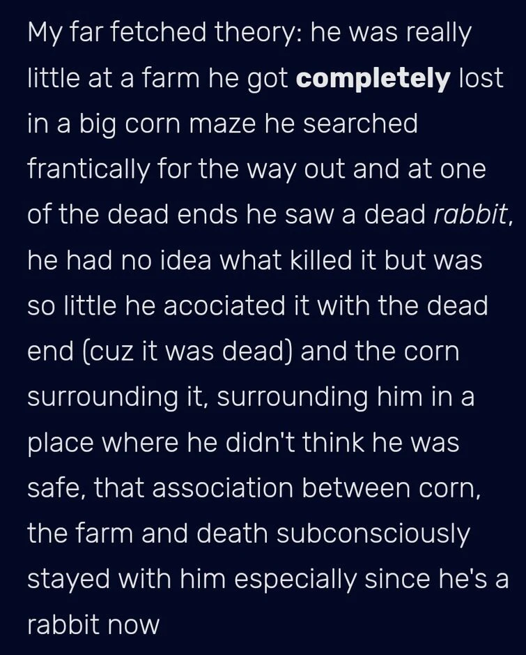 Jax is scared of corn xD (a theory) | Fandom