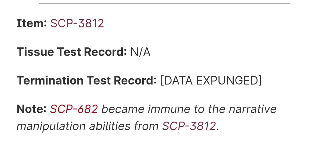 SCP Discussion Thread | Page 37 | VS Battles Wiki Forum